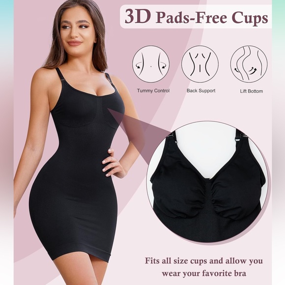 Intimates & Sleepwear | New Shapewear One Piece Full Slip Tummy Control ...